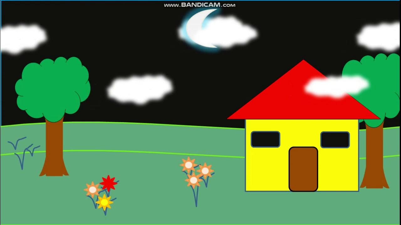 Morning to night transition using PowerPoint Animation | Easy Day Night ...