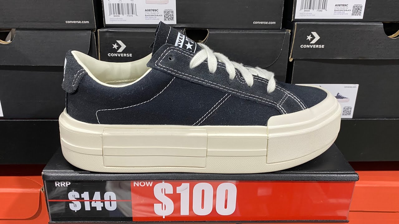 Converse Chuck Taylor All Star Cruise Low (Black/White/Black) - Style ...