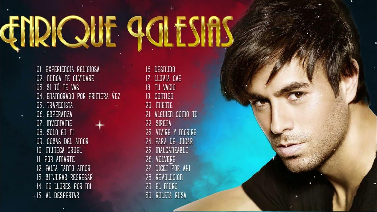 ENRIQUE IGLESIAS MIX EXITOS ROMANTICOS - YouTube