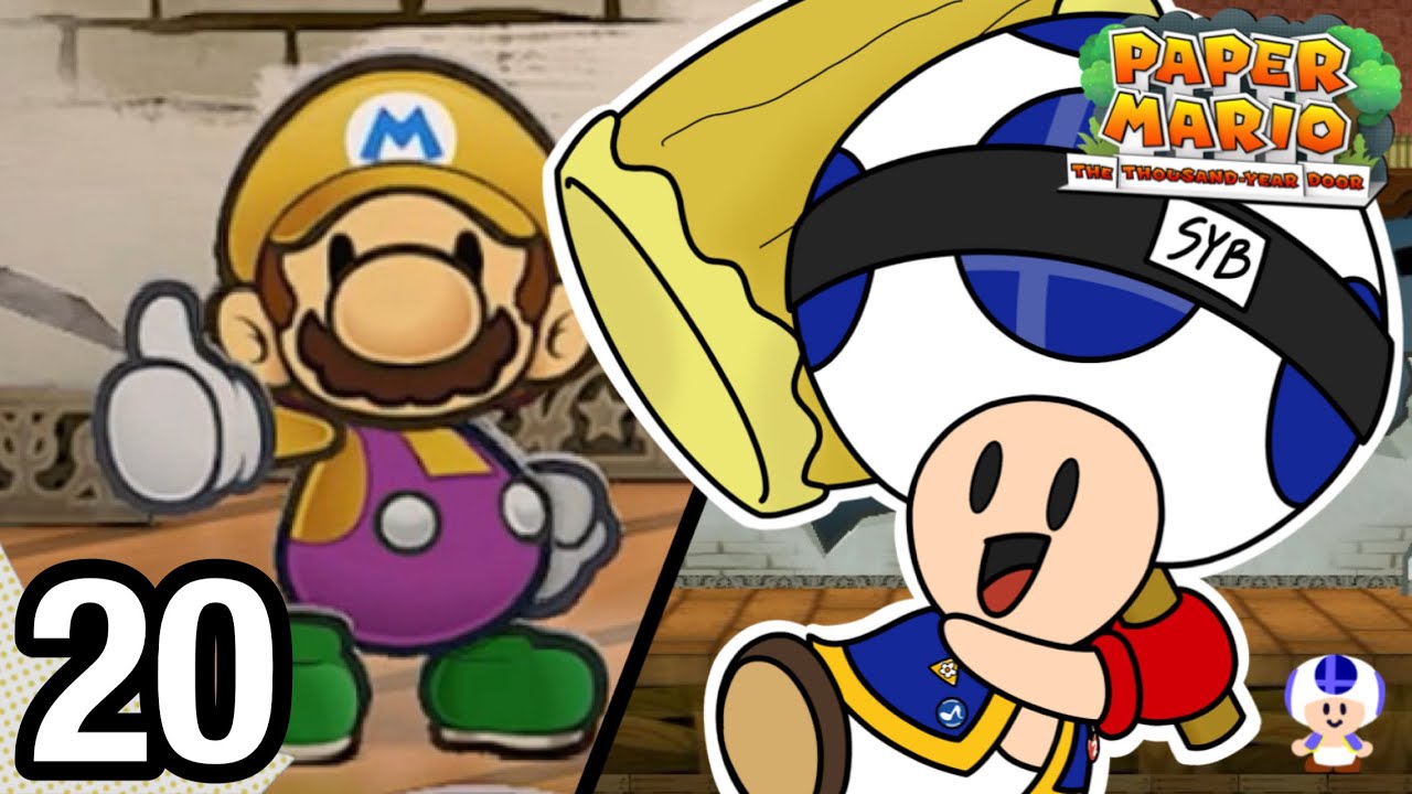 WARIO TIME!!!! | Playing Paper Mario: The Thousand Year Door (Switch ...