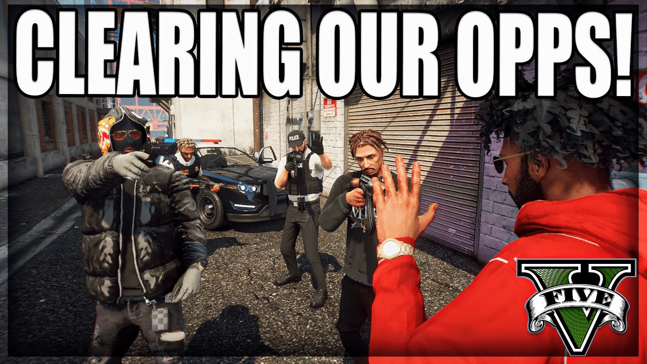 Clearing Our Opps While Getting Chased By PD! | GTA RP | Grizzley World ...