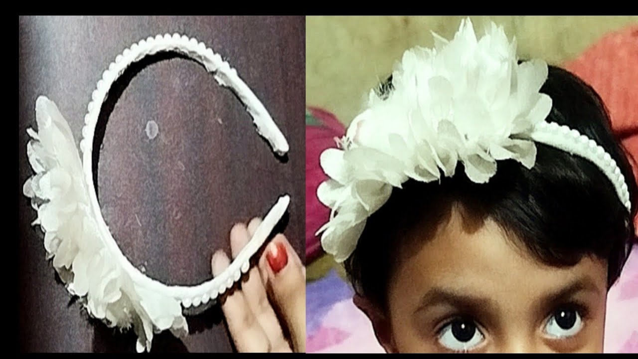DIY headband || homemade hairband tutorial - YouTube