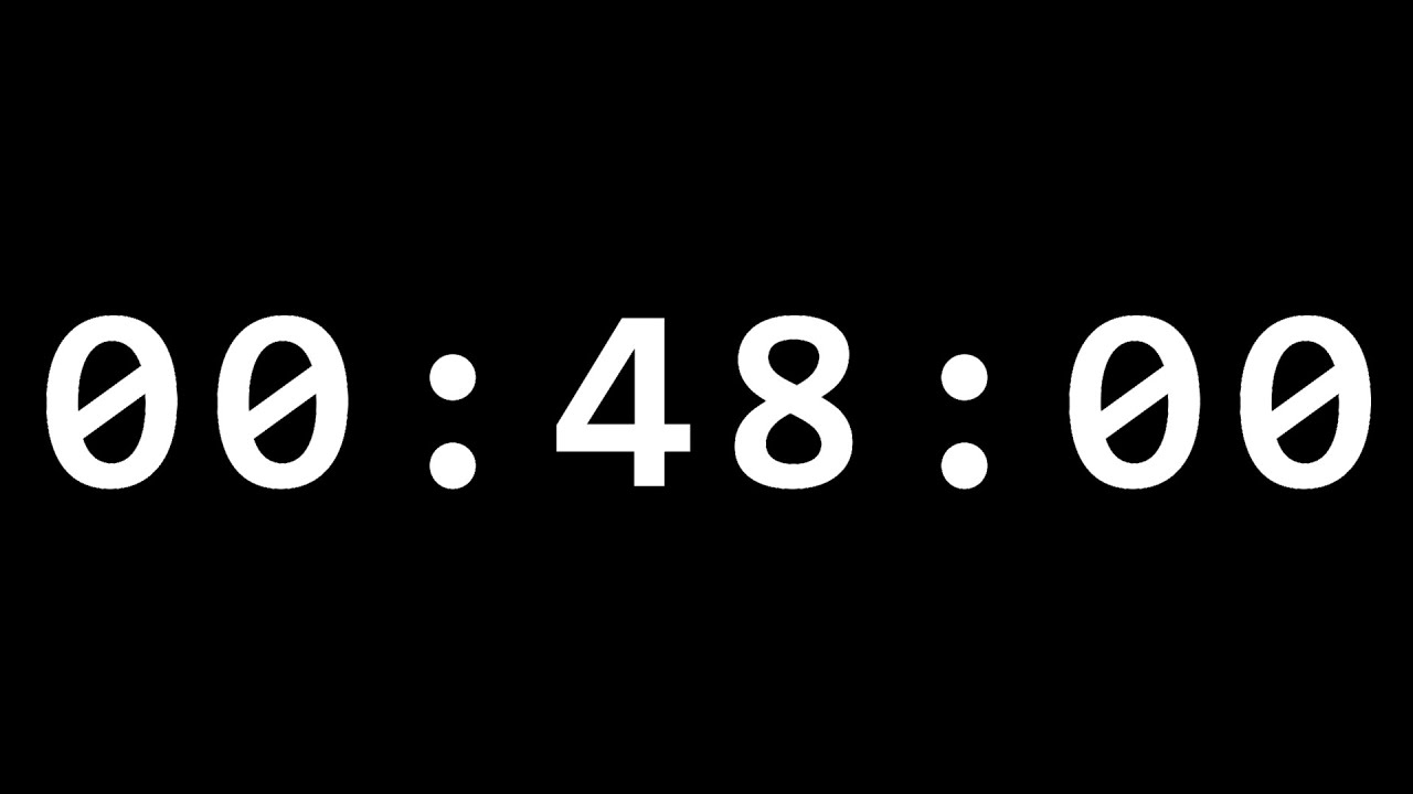 48 Minute Timer | Timer 48 Menit - YouTube