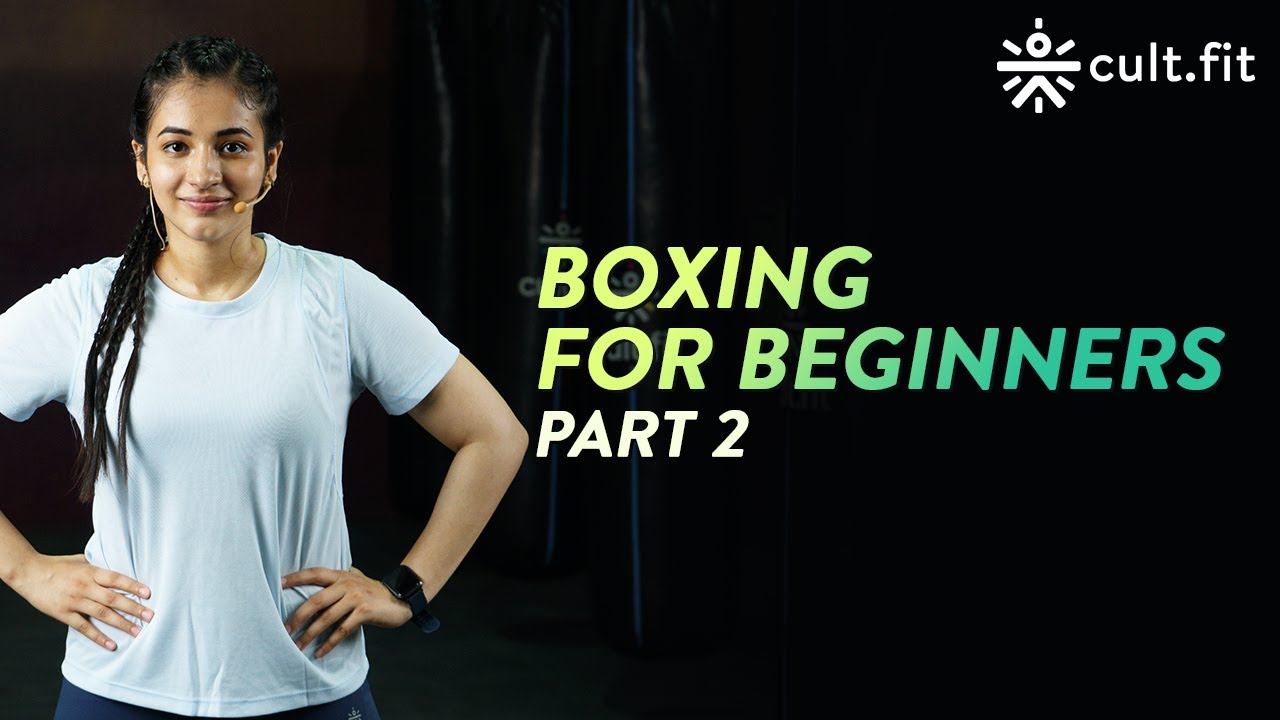 Boxing For Beginners Part 2 I Cardio Boxing Workout | At Home Boxing ...