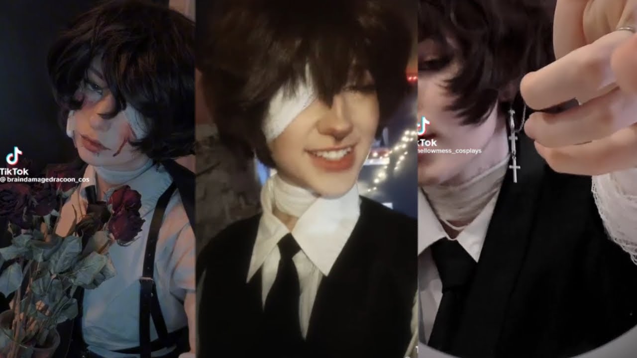 Bungo Stray Dogs Cosplay Tiktok Compilation | Osamu Dazai - YouTube