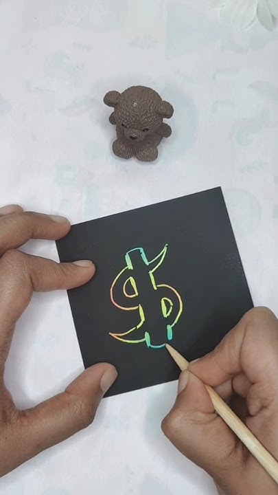 diy scratch paper craft ideas #art #scratchpaper - YouTube