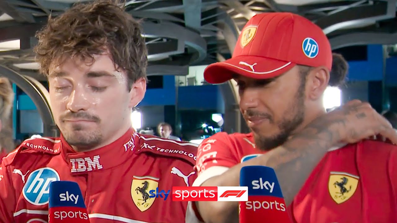 Lewis Hamilton & Charles Leclerc left 'PRAYING' after Ferrari struggles ...