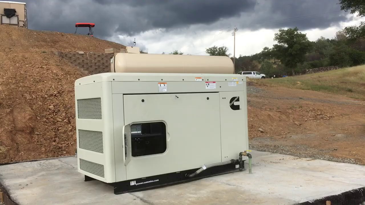 Generator Startup! - YouTube