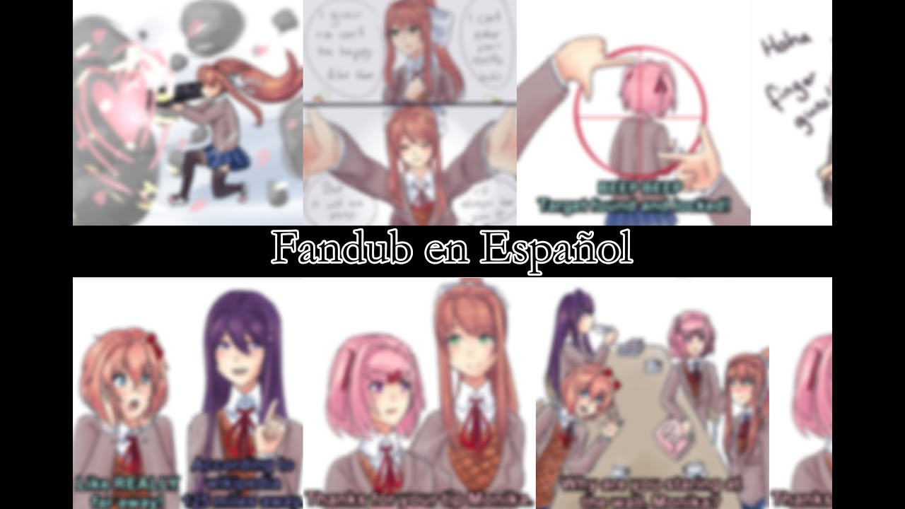 DDLC Cómic Dub|Art : RaionArt| - YouTube
