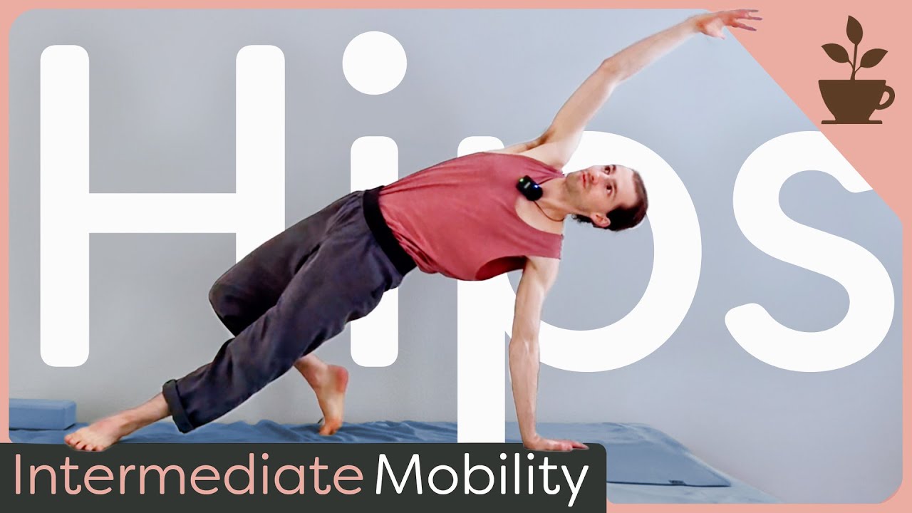 25 min Intermediate Mobility & Yoga | Hip Strength & Mobility | Full ...