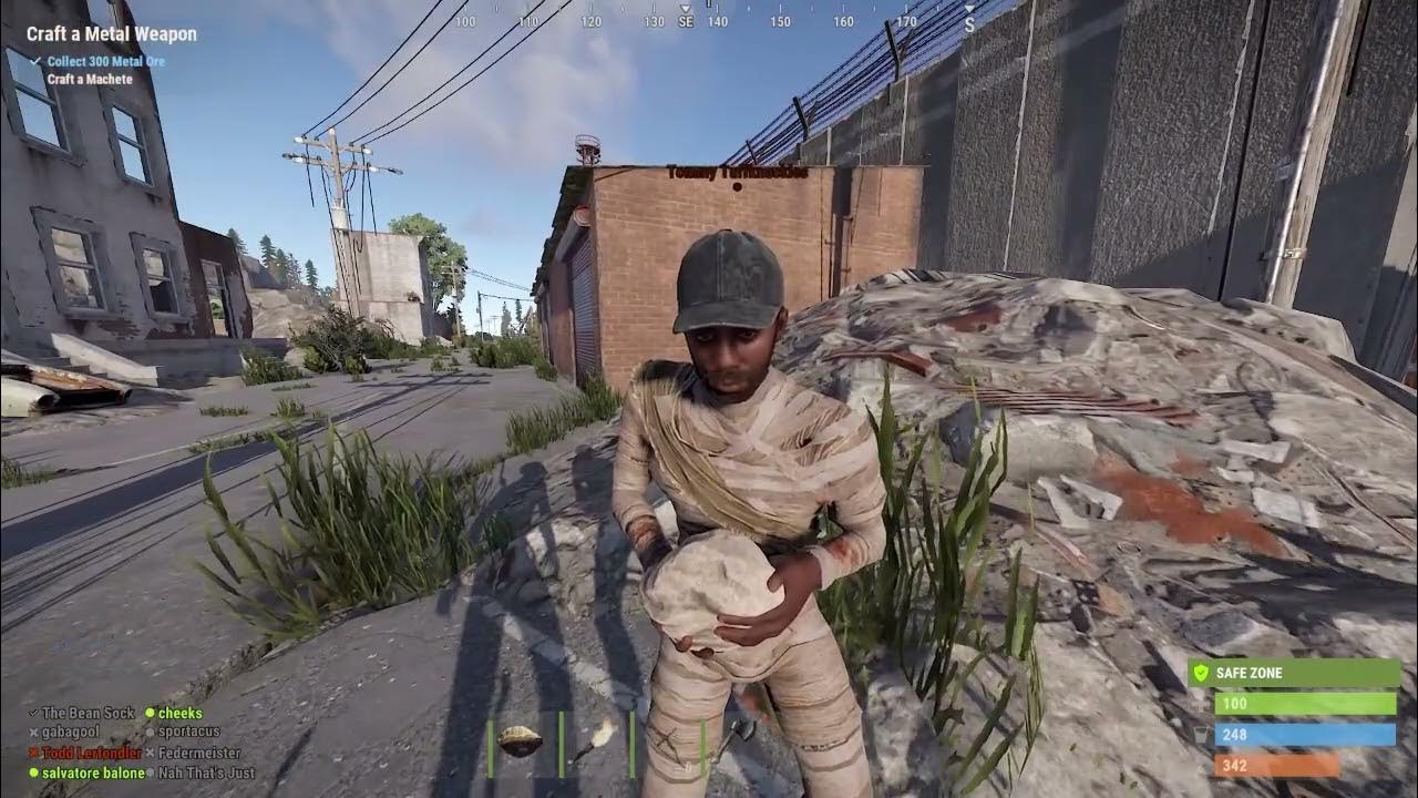 average outpost experience in rust - YouTube