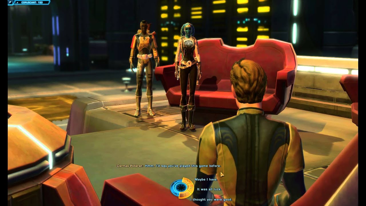 [SWTOR] Smuggler storyline part 34 - Secret gambler - YouTube
