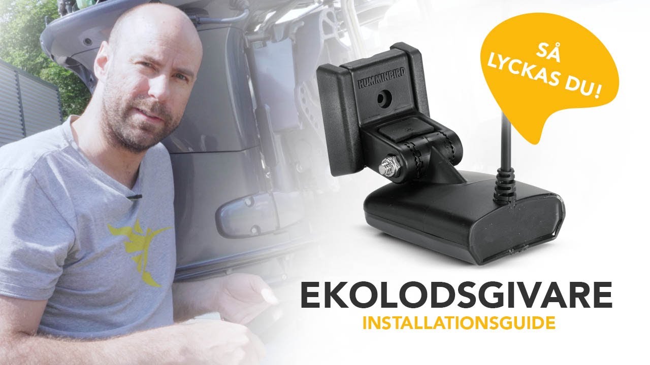 EKOLODSGIVARE | installationsguide | Vad du bör tänka på - YouTube