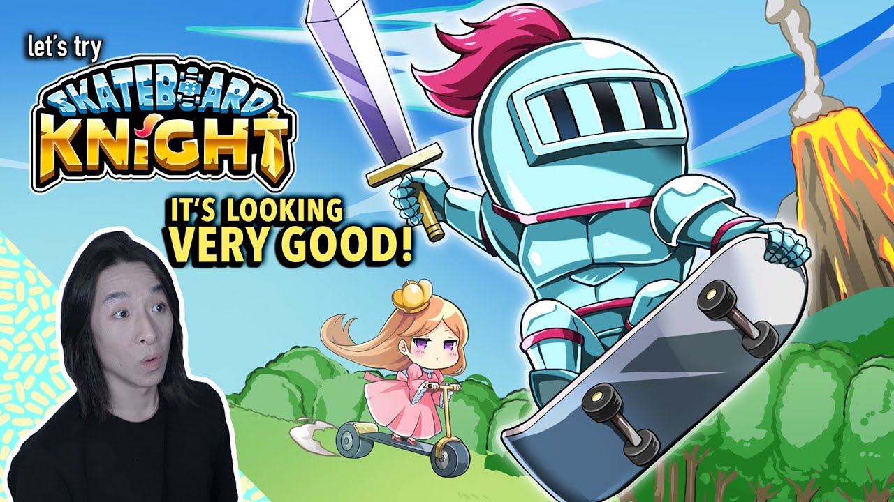 Let's Try: Skateboard Knight / Fun little action roguelite - YouTube
