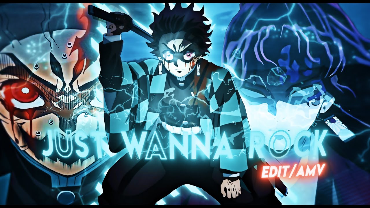[Just Wanna Rock💜] Demon Slayer [Edit/AMV] 4K! - YouTube