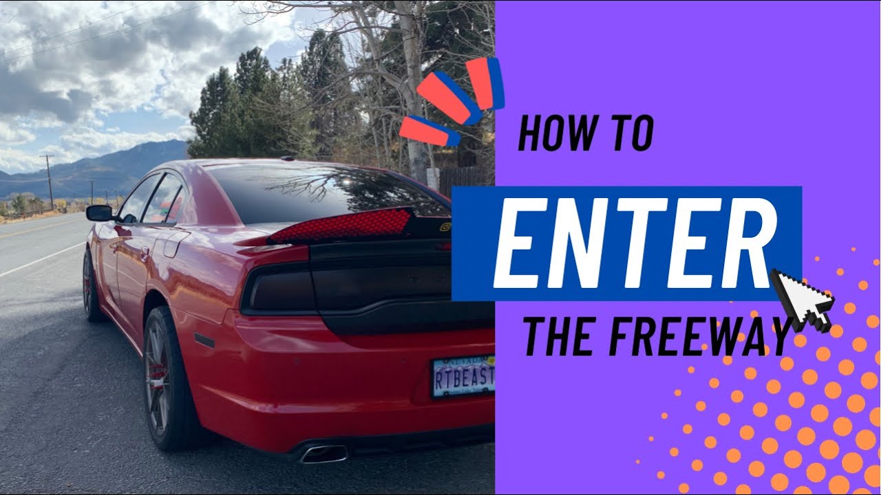 How to enter the freeway - YouTube
