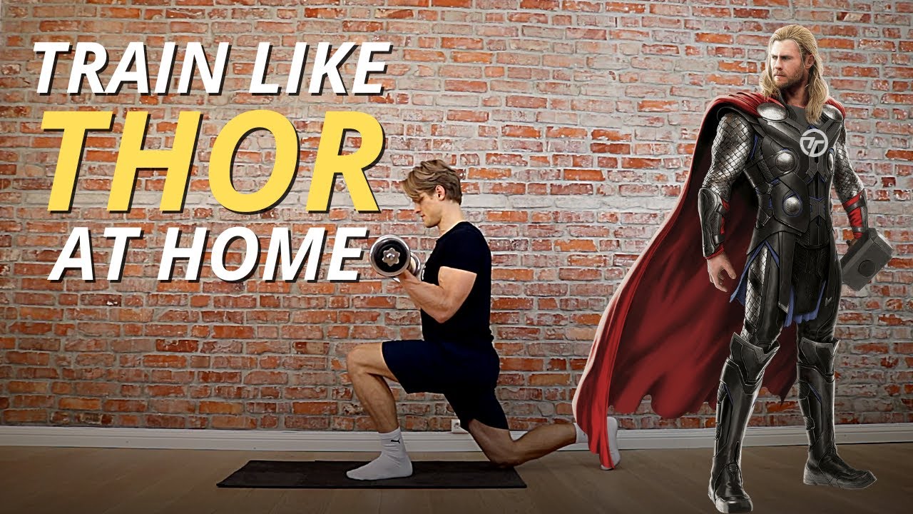 Train Like Thor At Home In 20 Min | Full Body Workout | Entrepreneurs ...