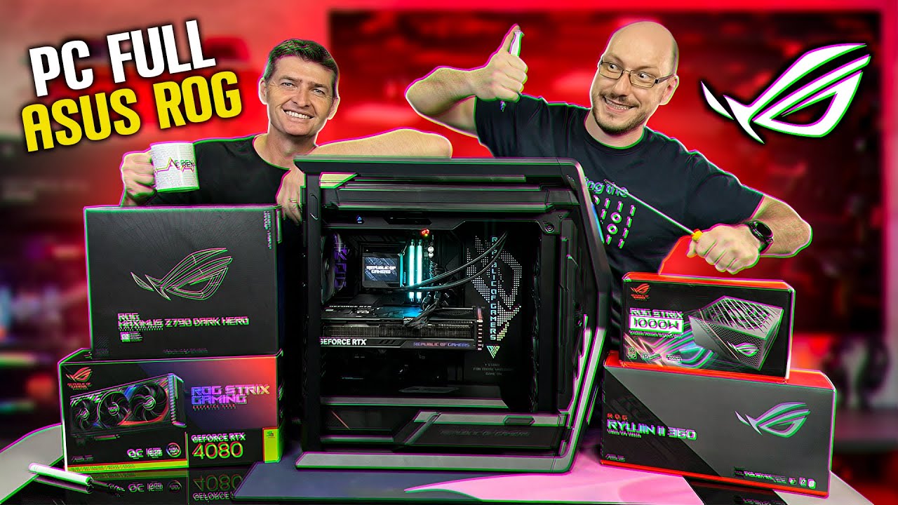 PC Full ROG! Montamos um computador desejo de consumo! - YouTube