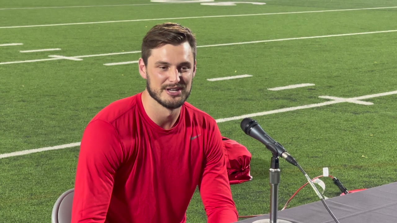Jesse Mirco breaks down his role being the punter for Ohio State - YouTube