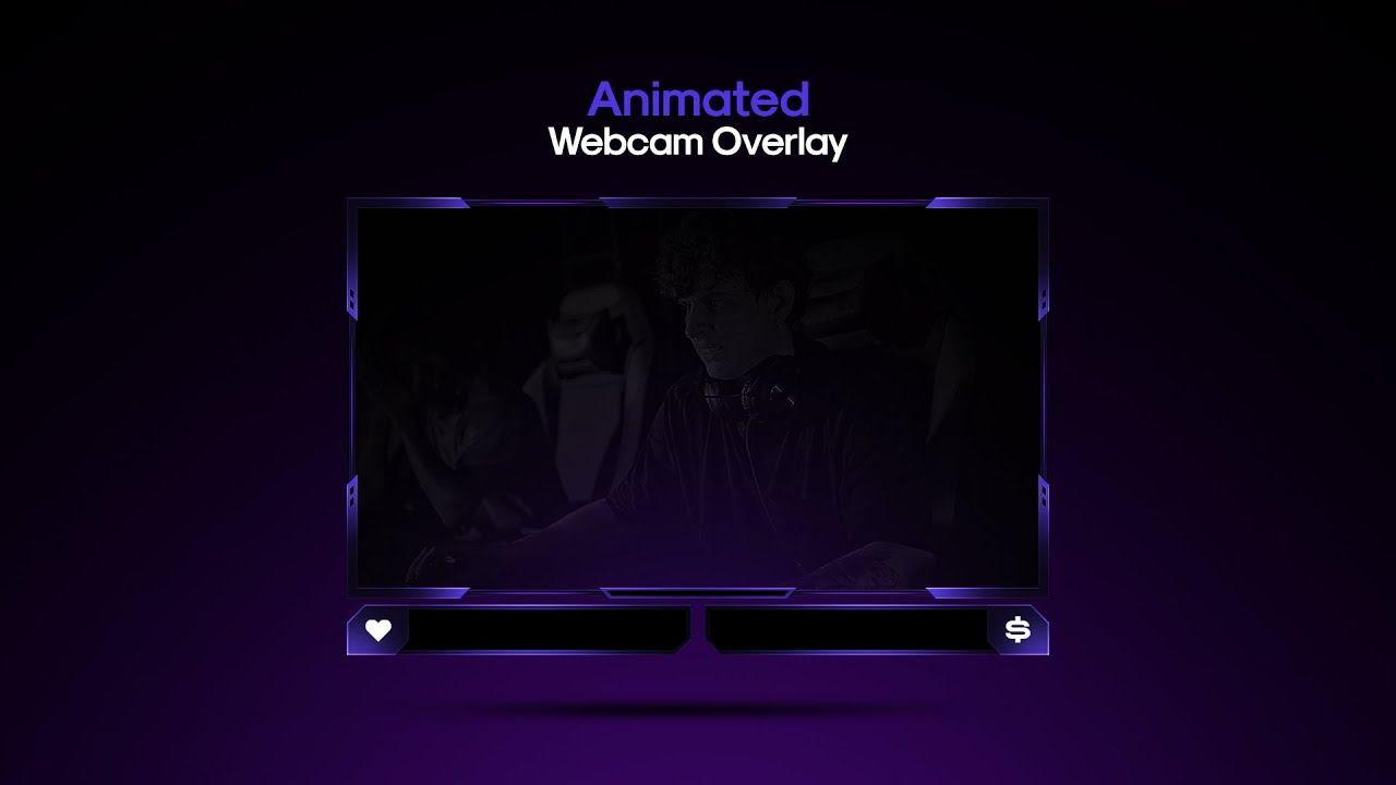 Ultimate Webcam Overlay for Streamers // Animated Webcam Overlay ...