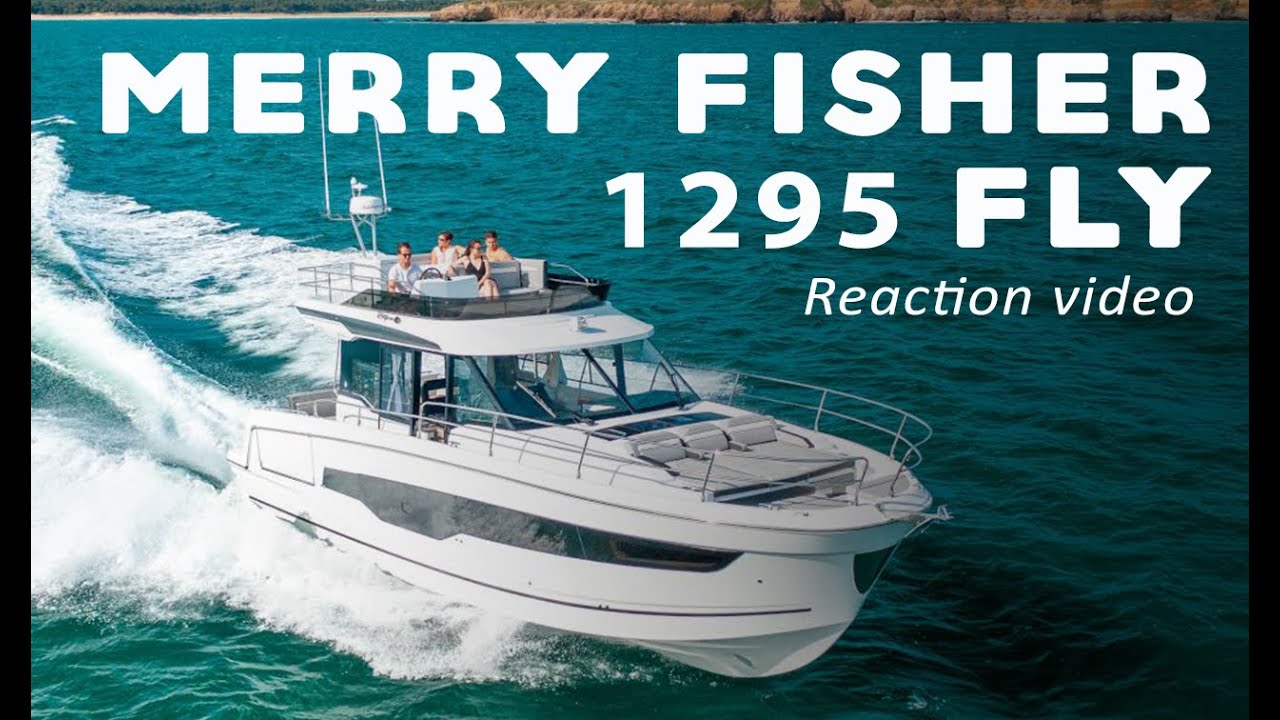 MERRY FISHER 1295 FLY REACTION VIDEO | The Rudder - YouTube