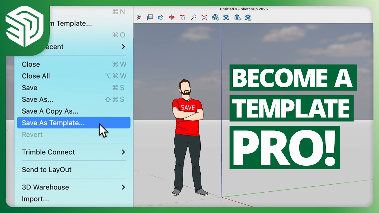 SketchUp Templates 101 | SketchUp Tutorial - YouTube