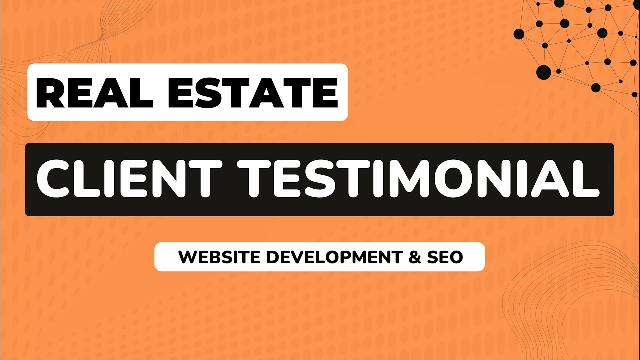 Real Estate Client Testimonial For Website Development with Search ...