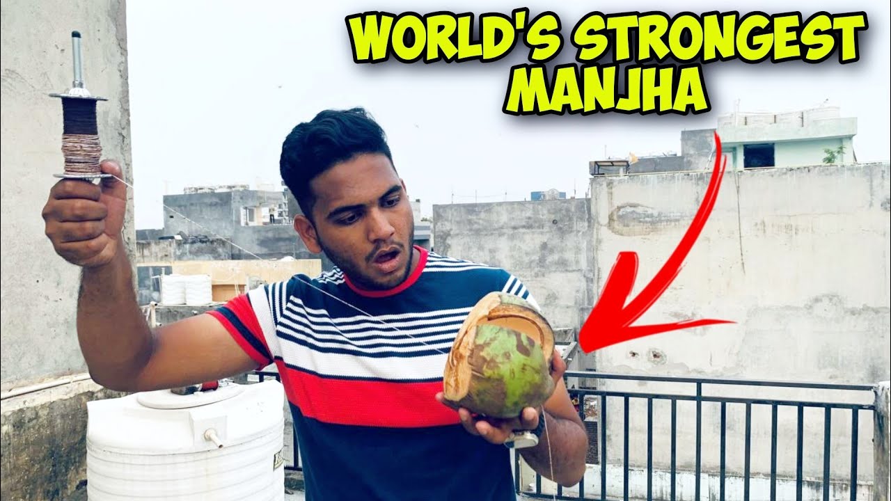 I made World's Strongest Manjha At Home 🔥💯 || - YouTube