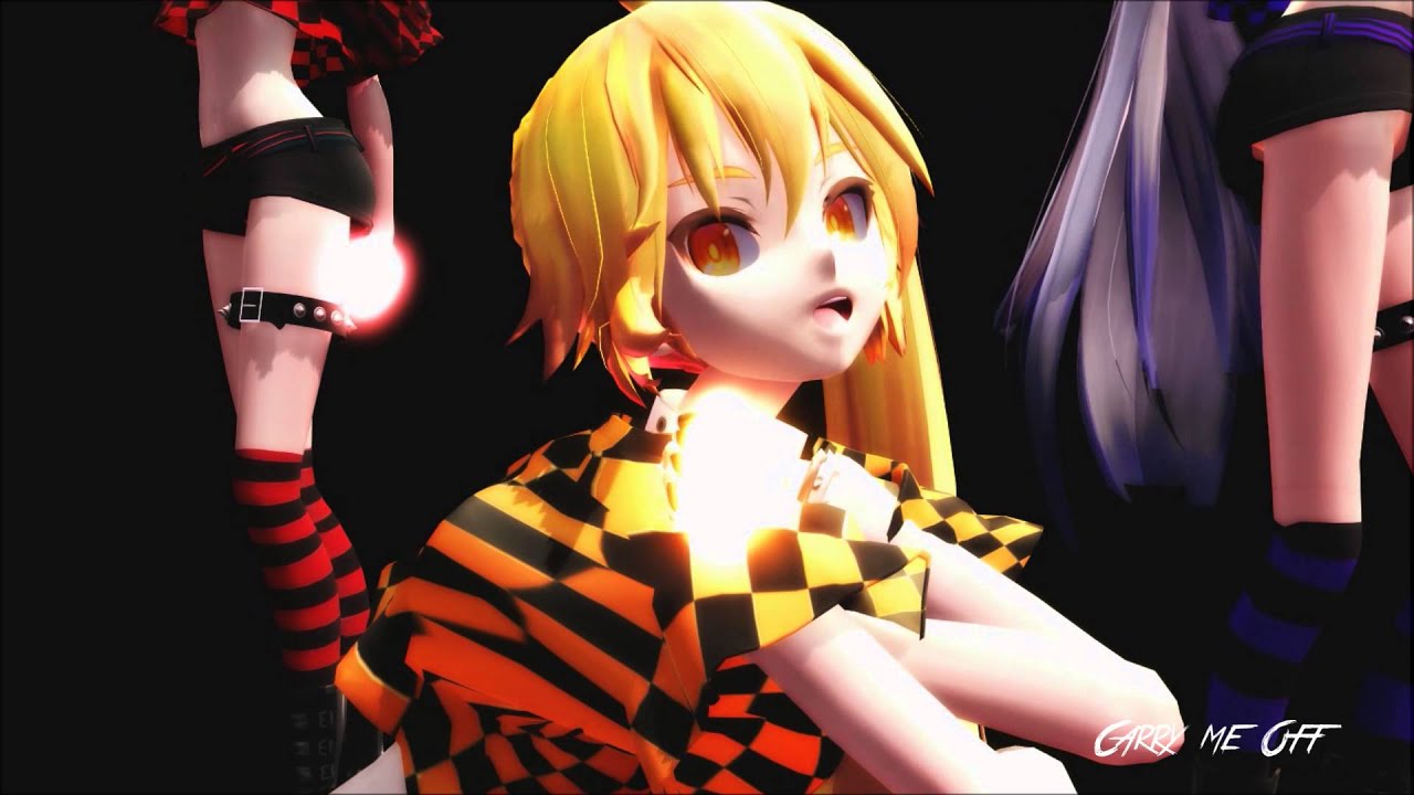 【MMD】Carry me Off (Checkmate Haku, Luka, Neru, Miku, Teto) - YouTube