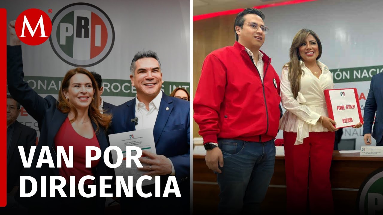 Arrancan las campañas para la dirigencia nacional del PRI - YouTube