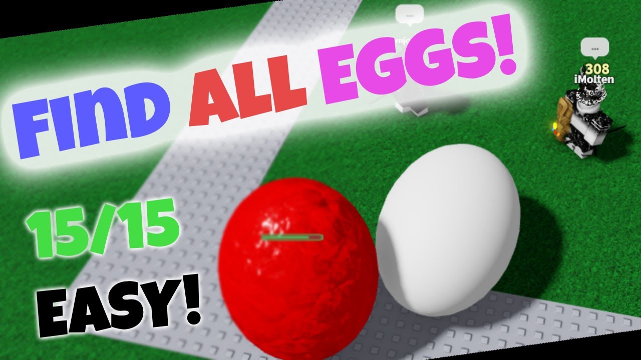 HOW TO FIND ALL 15 EGGS IN ABILITY WARS EASTER UPDATE | Ability Wars ...