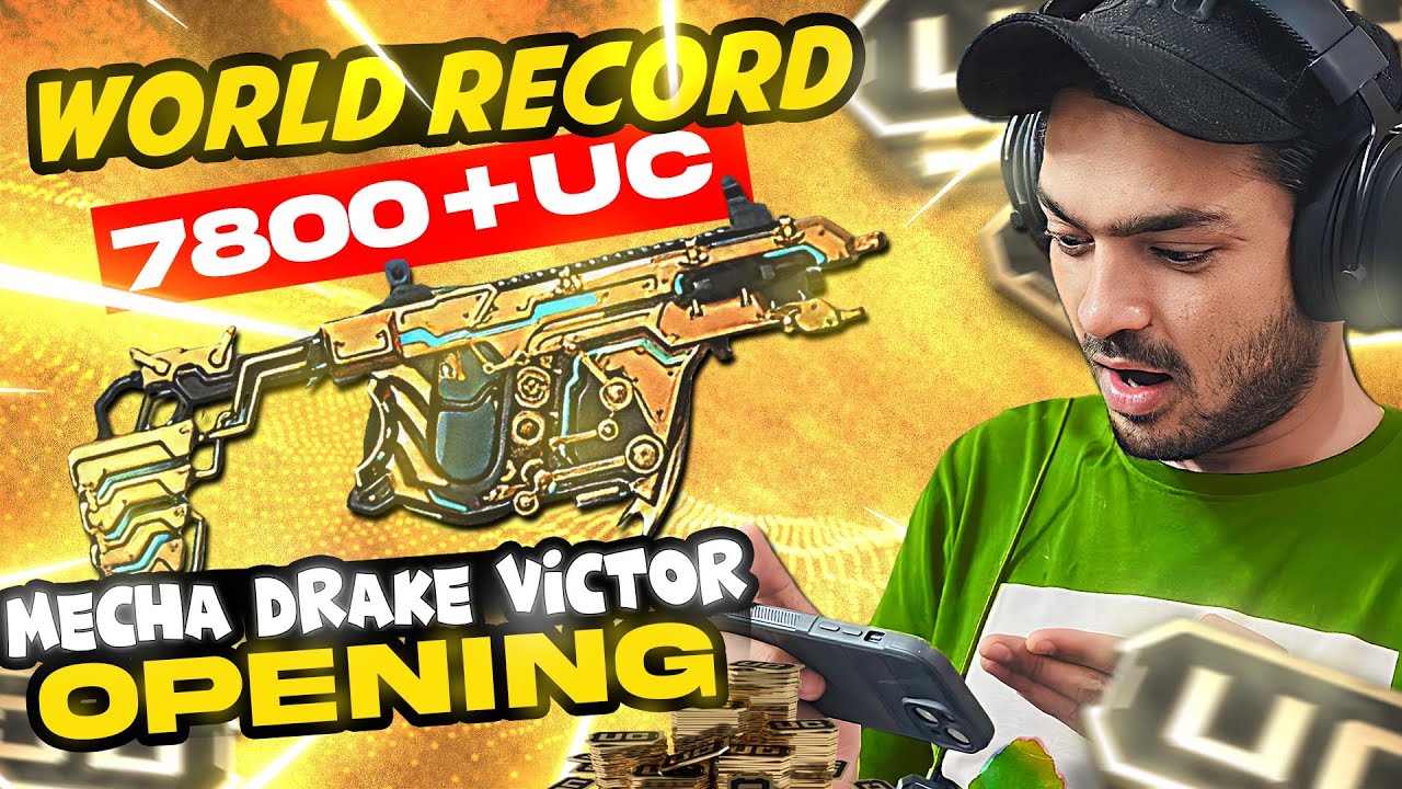 Luckiest Crate Opening || Mecha Drake Vector || 7800UC - YouTube