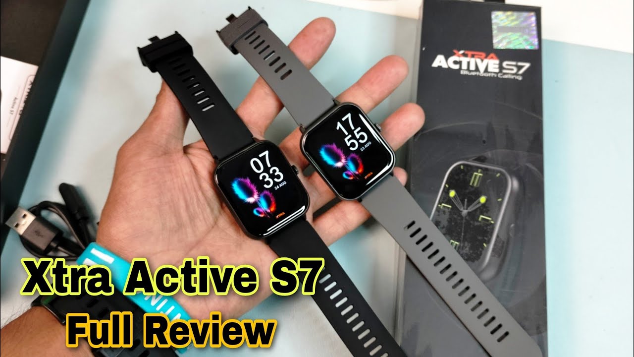 Xtra Active S7 Smartwatch Full Review 2023 || Tech Den || Tech With ...