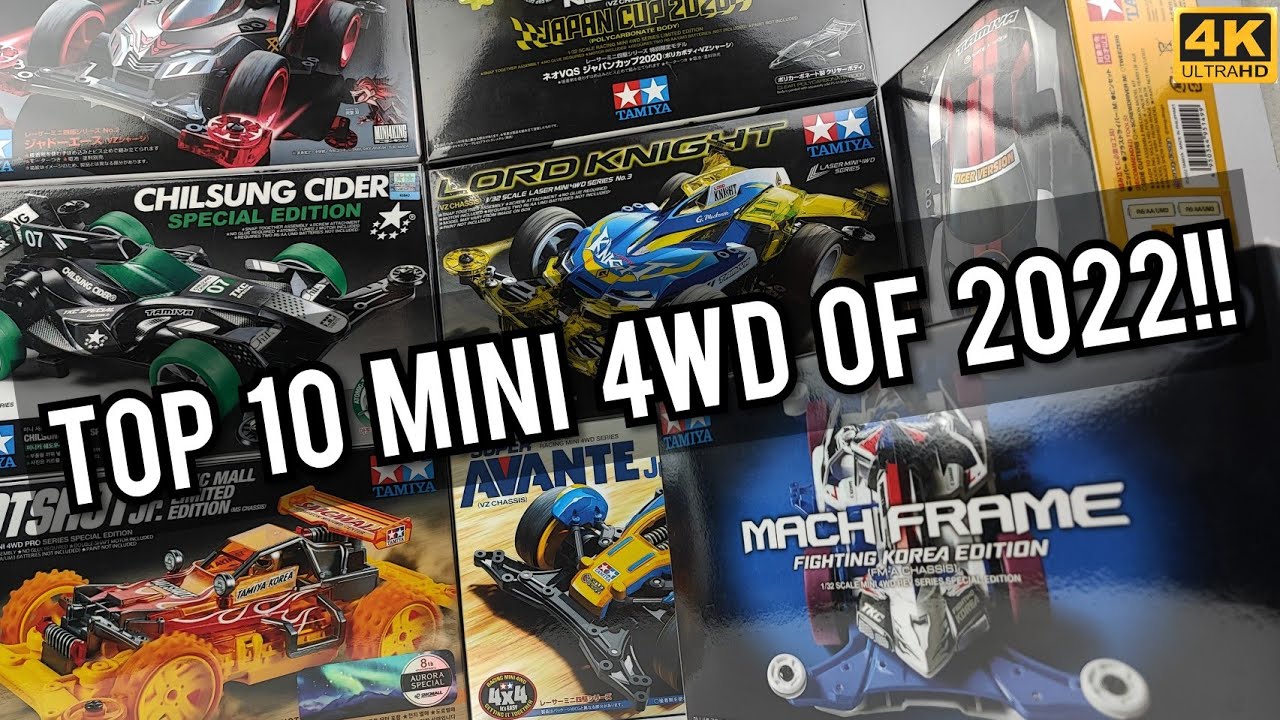 TOP 10 TAMIYA MINI 4WD of 2022!! [Mini 4WD | ミニ四駆] - YouTube
