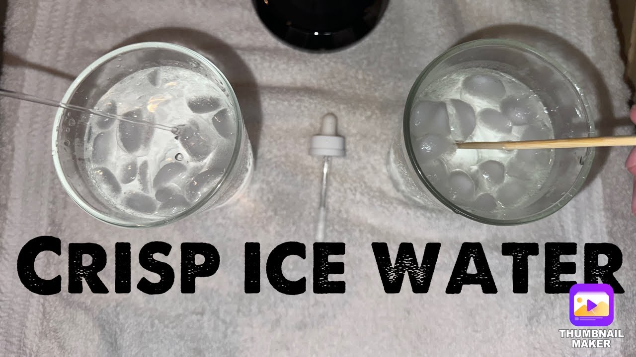 ASMR ICE🧊 Water💦 EXTREMELY RELAXING (ice, syringe, bubbles🫧) - YouTube