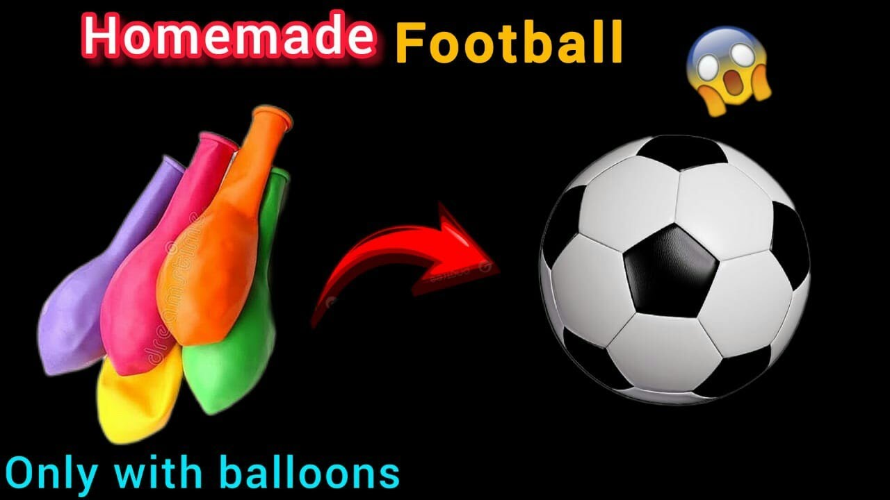 how to make football | how to make football from balloons | diy ...