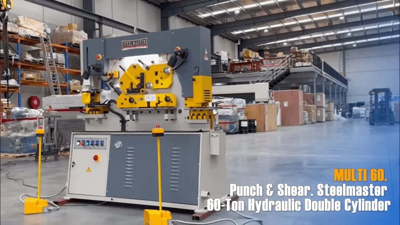 Steelmaster Multi 60 Punch and Shear Machine – Powerful, Precise, and ...