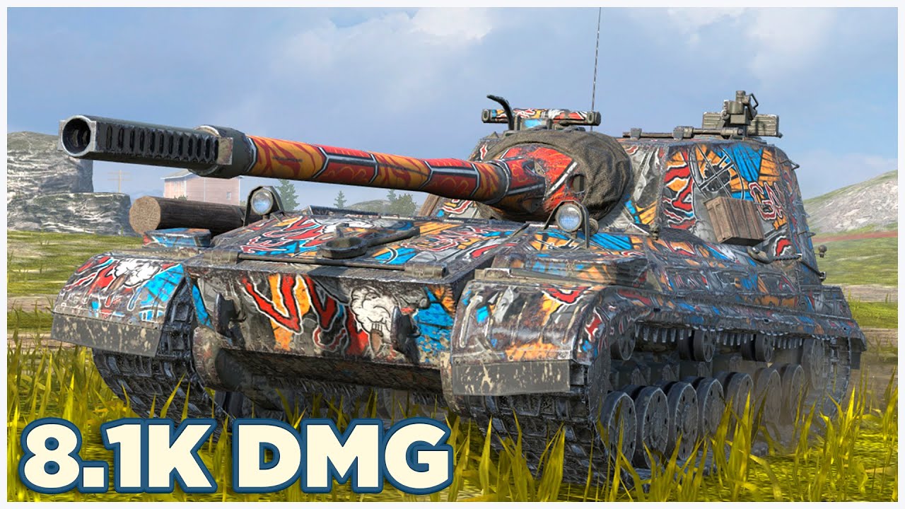 Object 268 Version 4 • FIRST BATTLE • WoT Blitz - YouTube