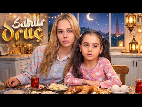 SAHUR VE ORUÇ VLOG ! RAMAZANDA BİR GÜNÜMÜZ !? | Gamze Karta Öykü Karta