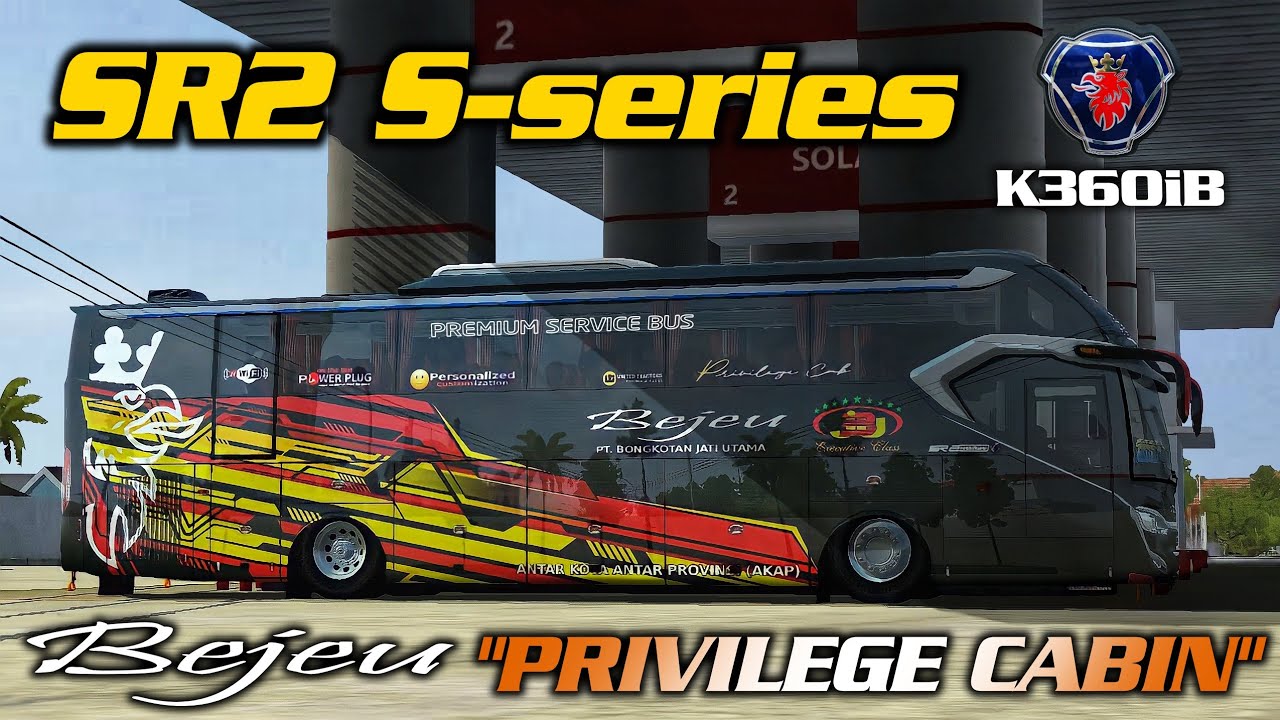 Share livery BEJEU "PRIVILEGE CABIN" MOD SR2 S-series SCANIA K360iB ...