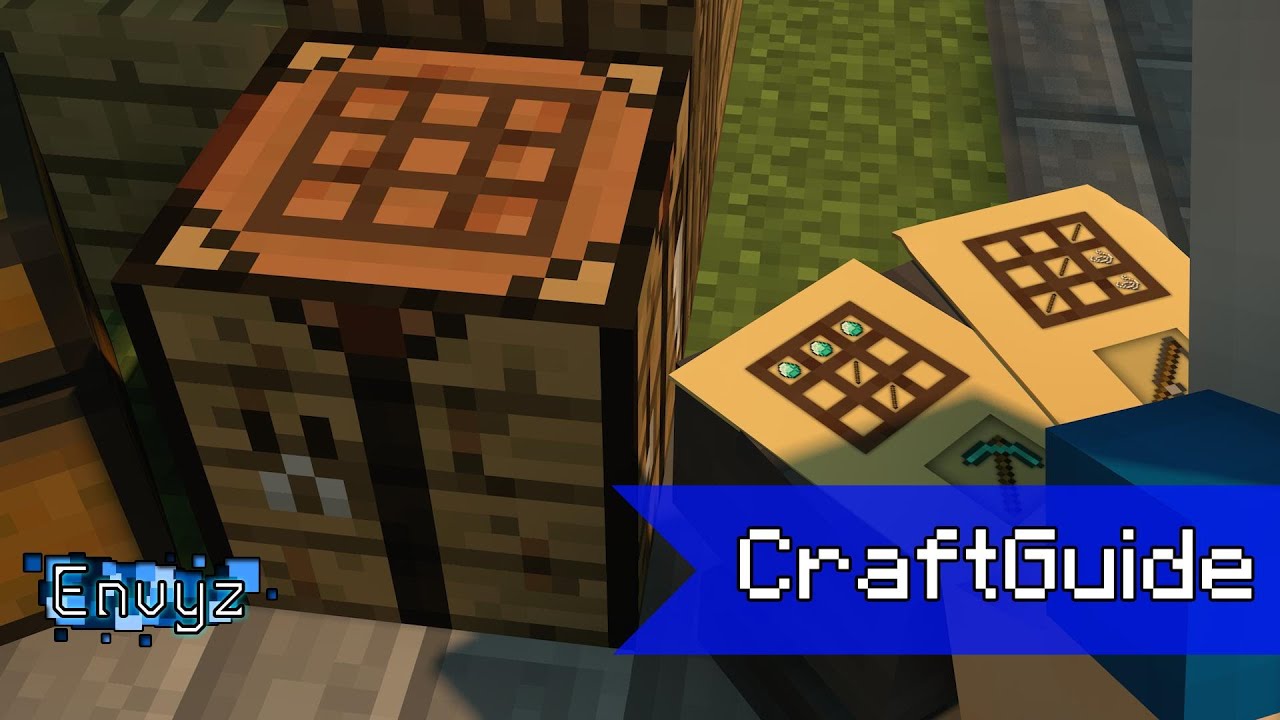 [Victory] สอนใช้ Mod CraftGuide - มอสตารางคราฟของ - YouTube