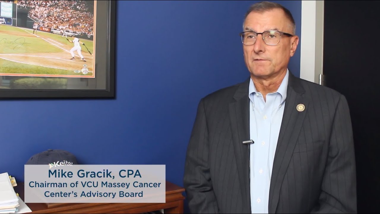 Mike Gracik Working for a World Without Cancer - YouTube