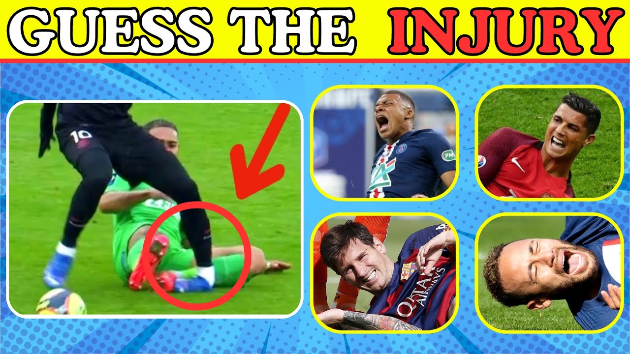 Who Is INJURED ? ️‍🩹🏐 Guess Football Player by his INJURY and RED CARD ...