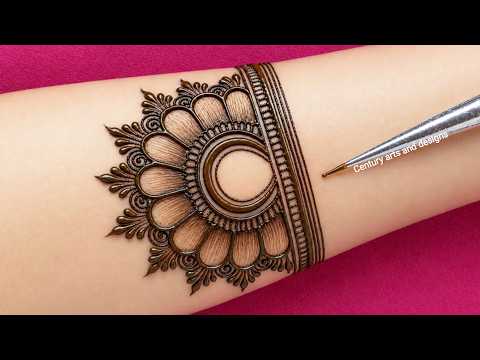 New stylish mehndi design | Easy front hand mehndi | Simple mehndi | Mehandi ka design | Mehndi