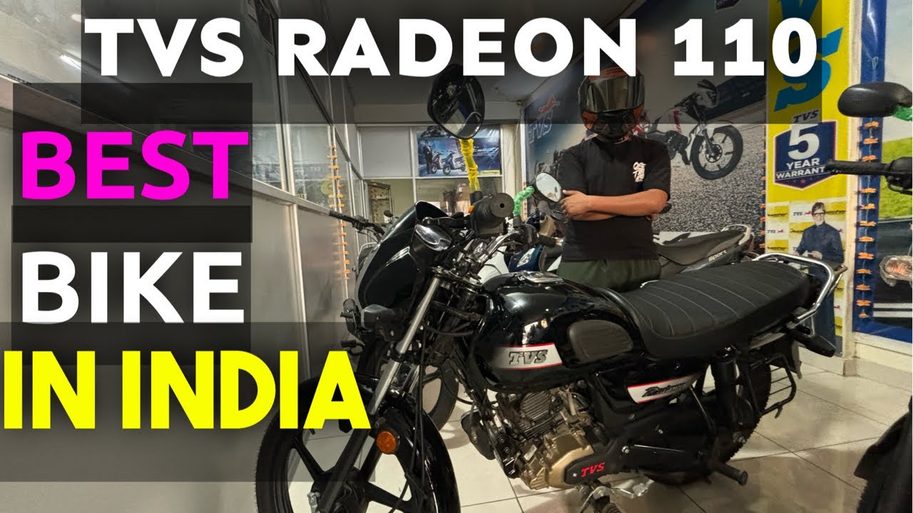 New TVS Radeon 110 Review -Best commuter Bike In India ? More Features ...