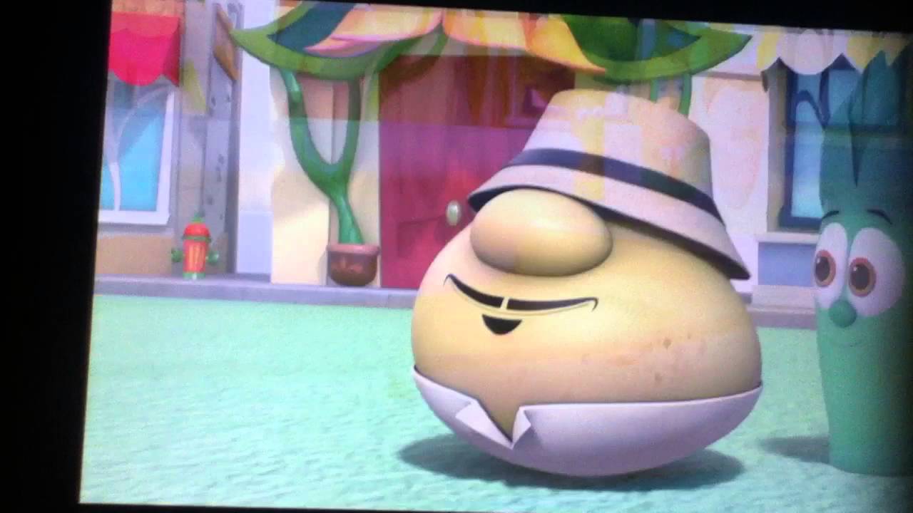 Veggie Tales in the House Pie Fight Ending Scene - YouTube