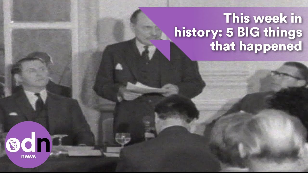 This week in history: 5 BIG things that happened! - YouTube