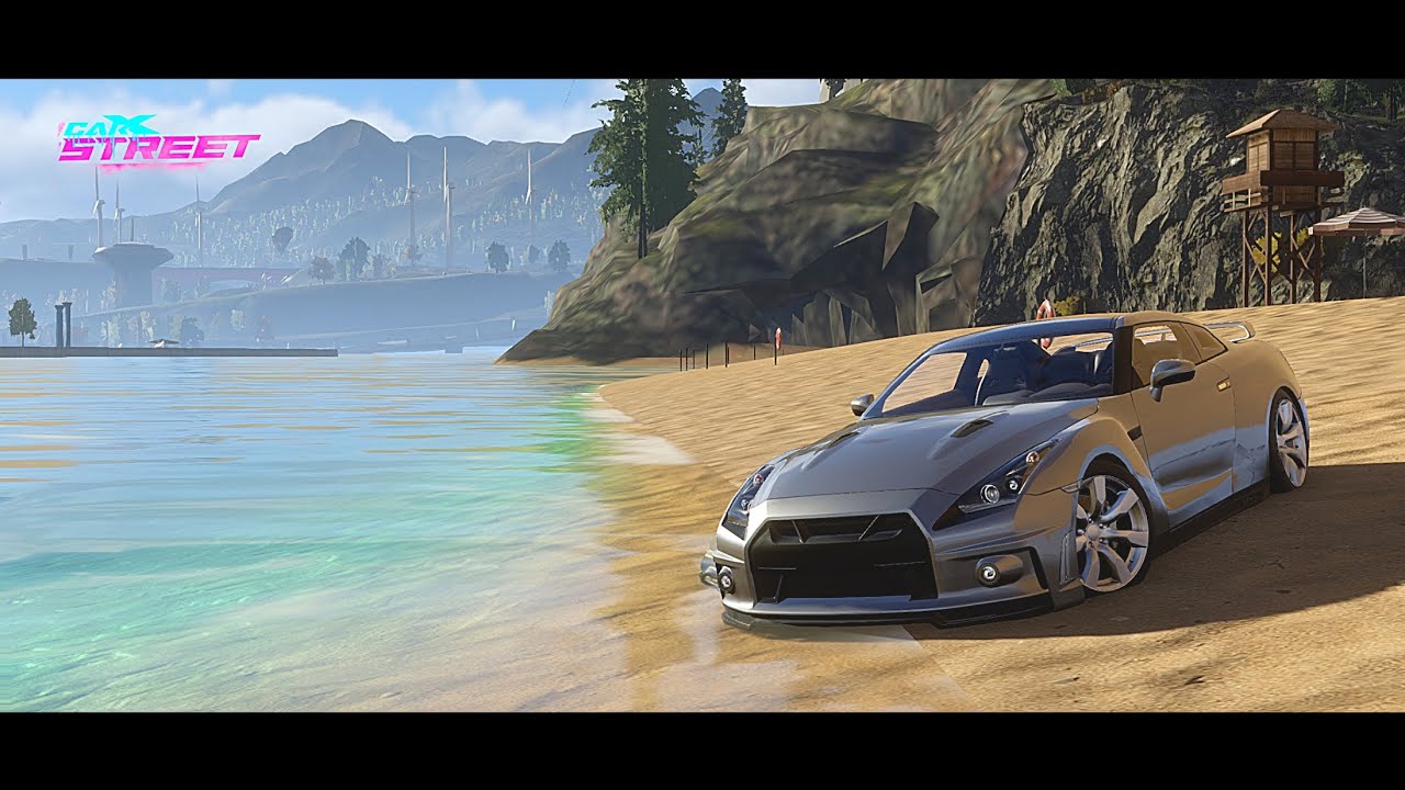 CarX Street | Nissan GT-R (R35) On The Beach Time Lapse - YouTube