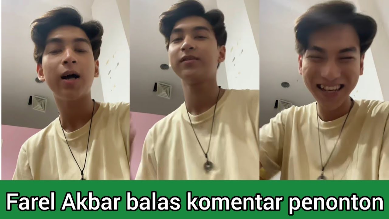 Farel Akbar saat break di lokasi syuting - YouTube