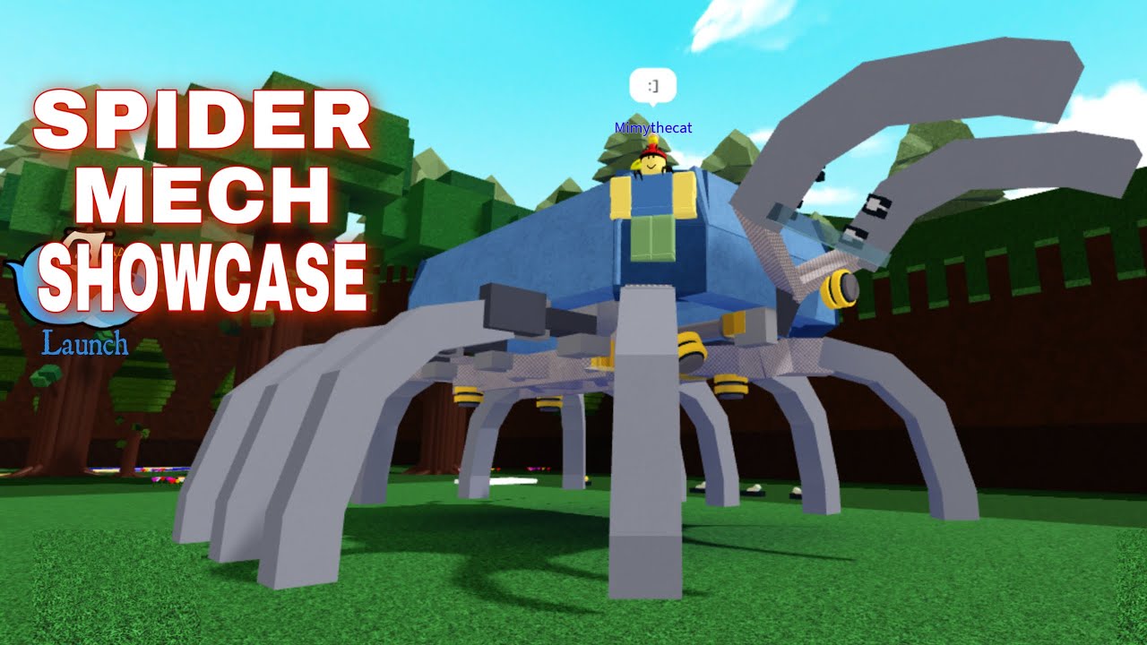 Build a Boat for Treasure SPIDER MECH SHOWCASE! - YouTube